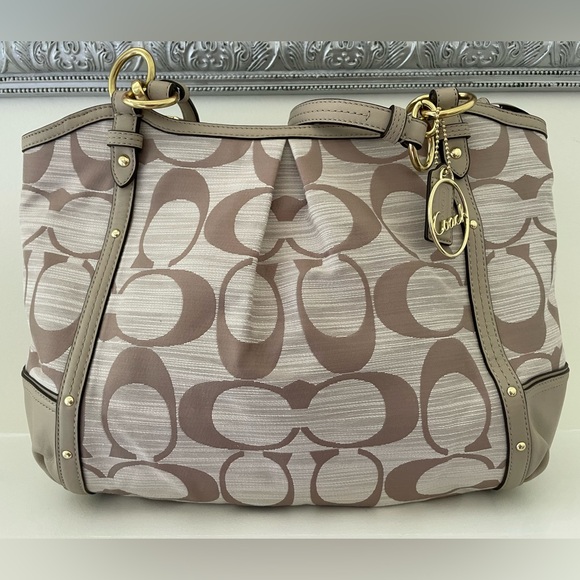 Bags | Coach F21919 New Alexandra Signature Shoulder Bag | Poshmark